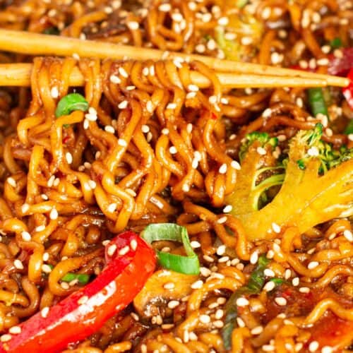 Spicy ramen noodles recipe store