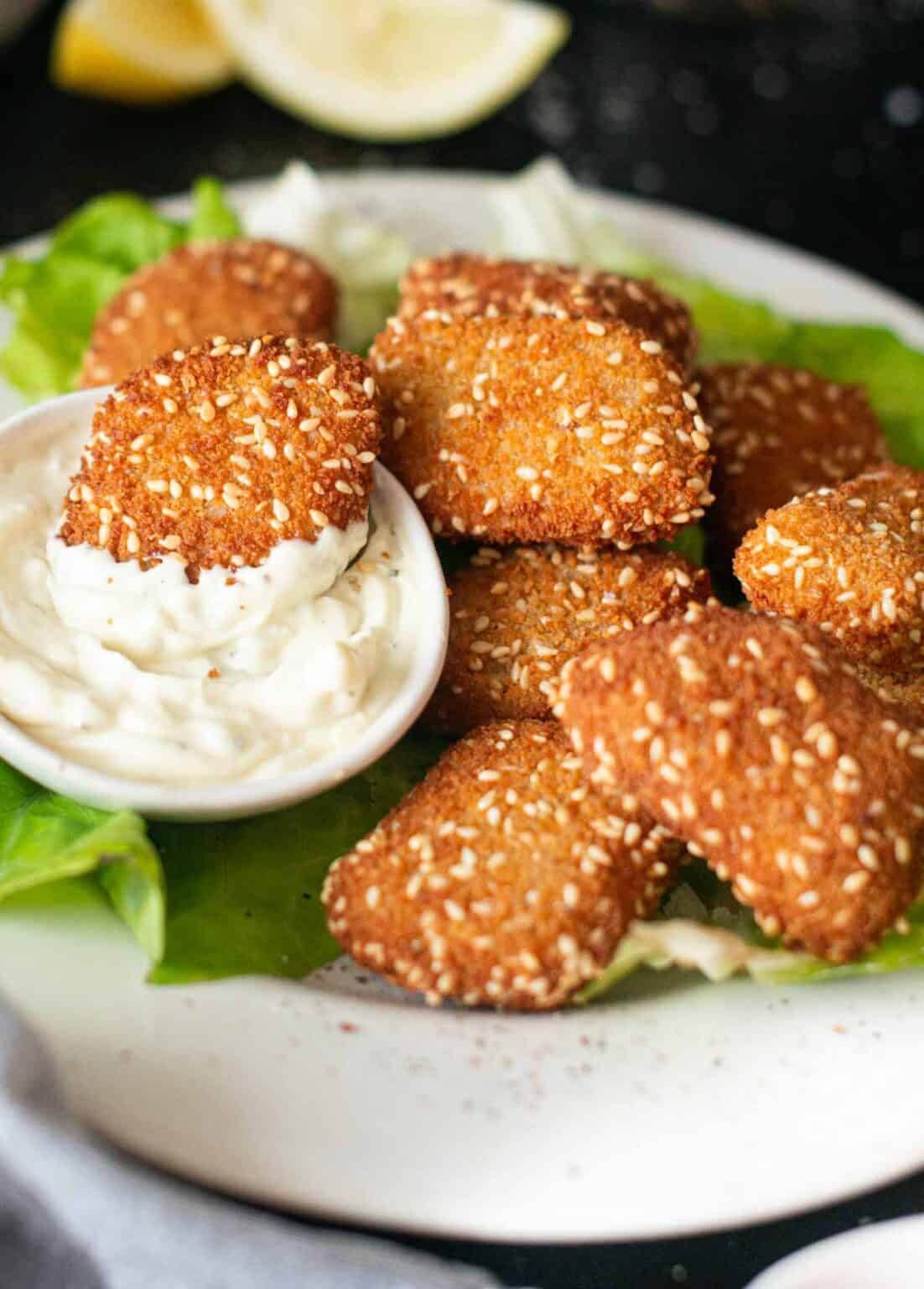 How to Make Chickpea Nuggets (Vegan, Gluten Free, Recipe) - Carlo Cao