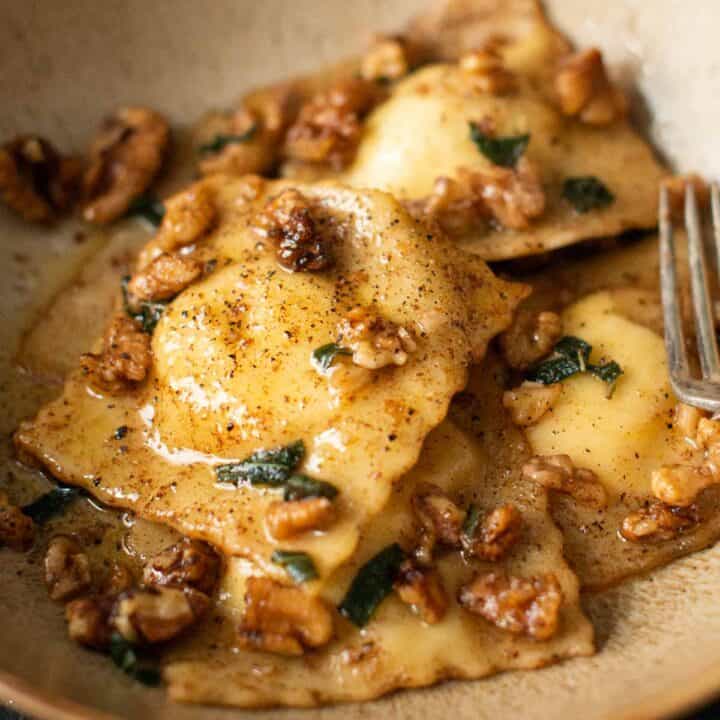 Vegan Lemon Ravioli Recipe - Carlo Cao